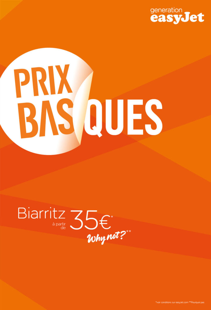 easyJet lance une campagne print avec de bonnes raisons de voyager