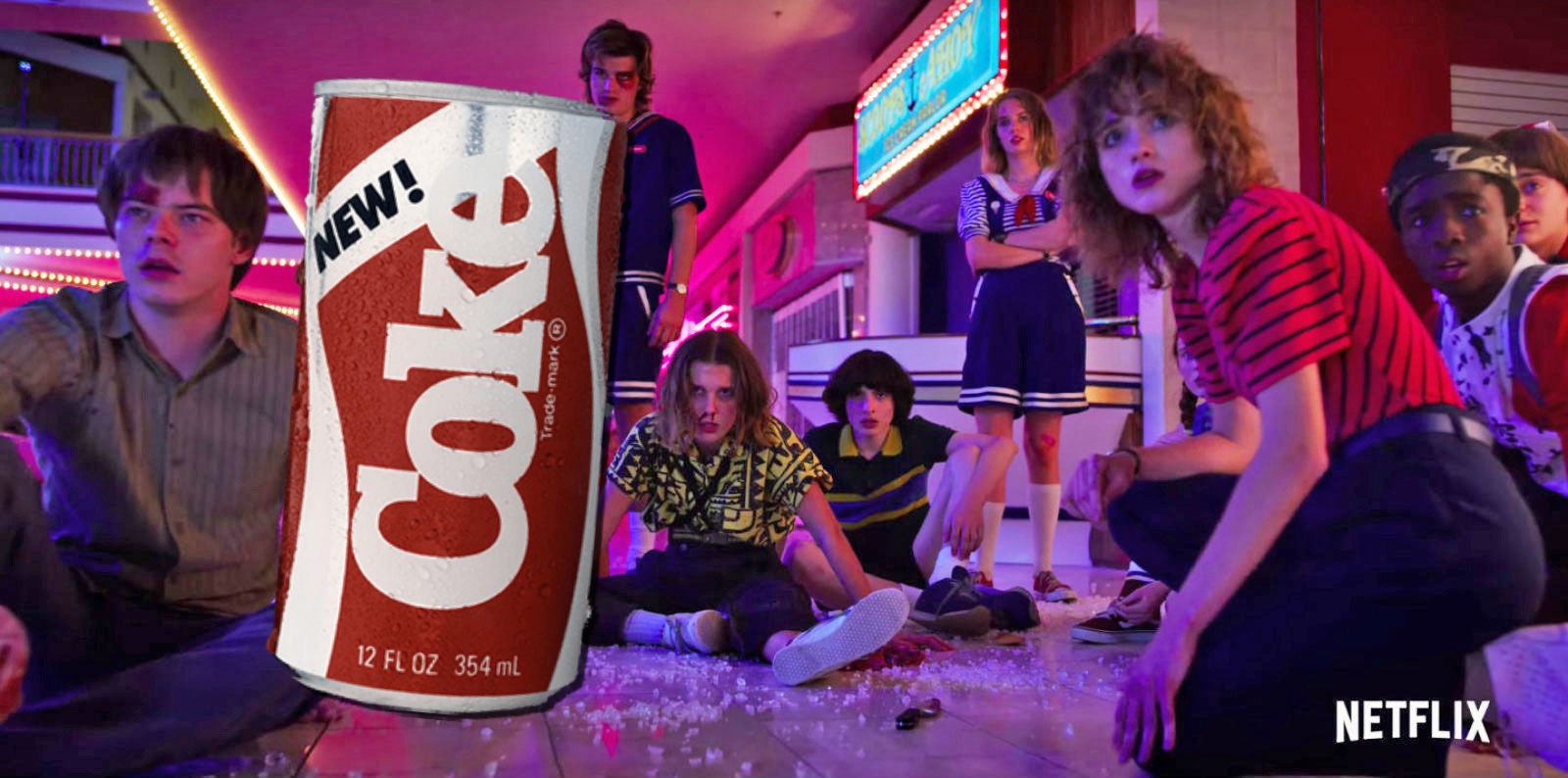 Coca-Cola ressort une canette de 1985 pour la saison 3 de Stranger Things