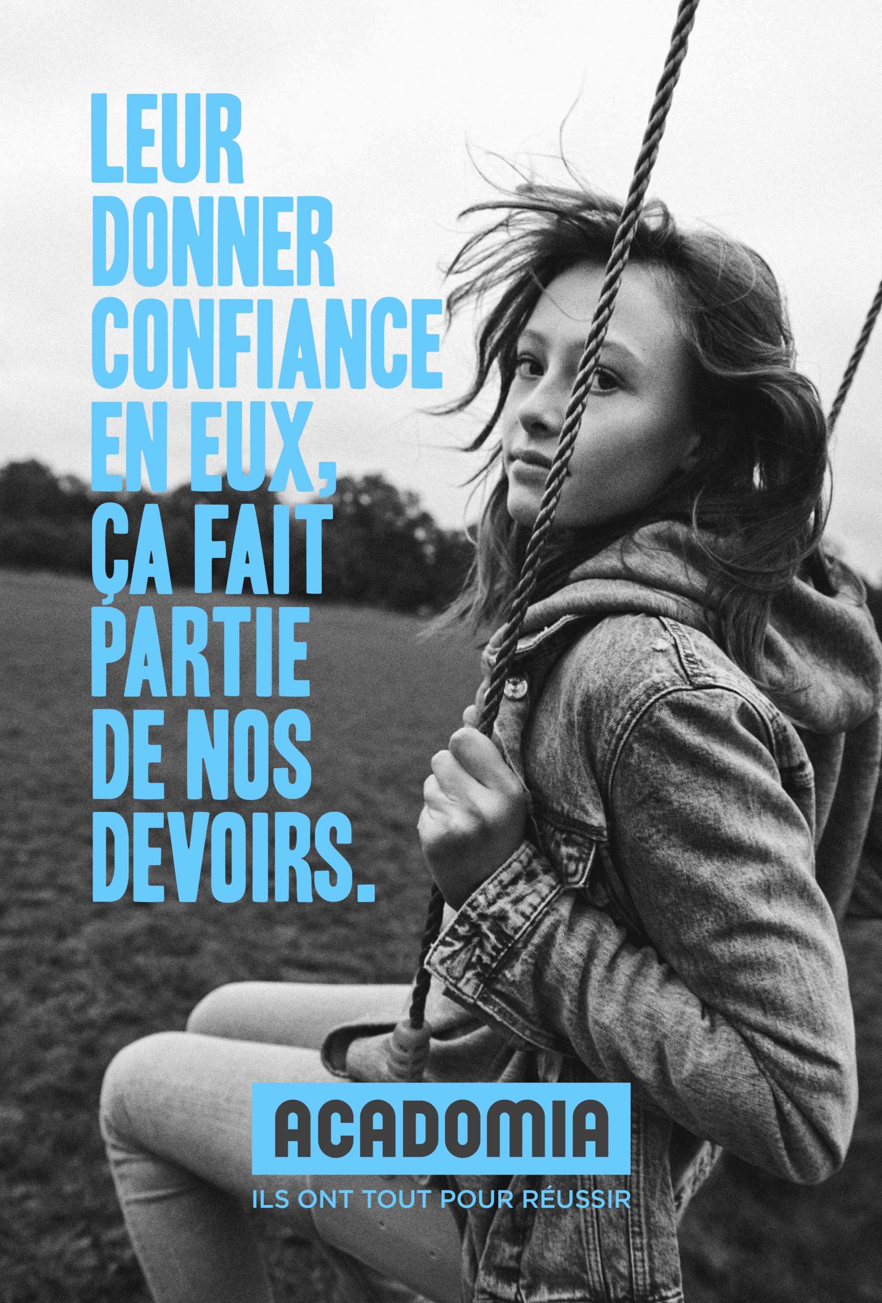 Acadomia redonne confiance aux étudiants dans sa nouvelle campagne