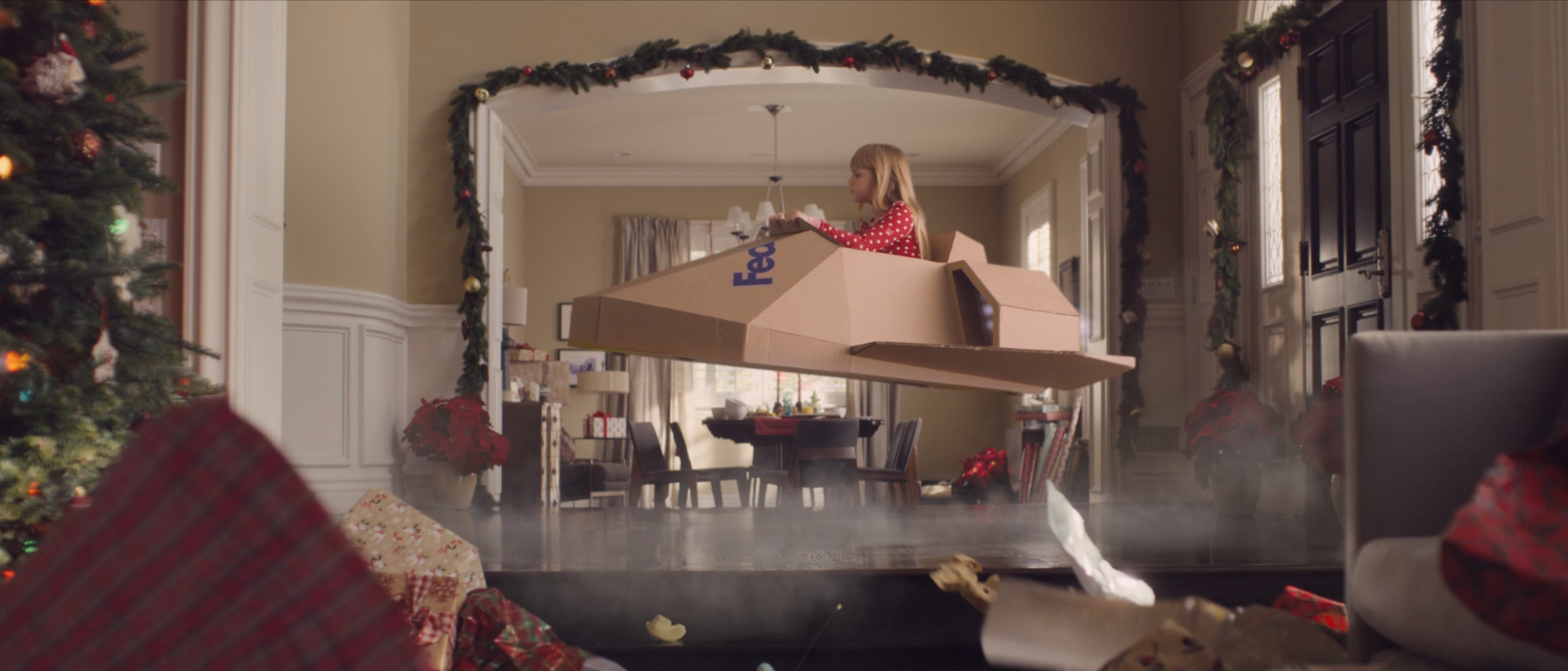 Pour FedEx, le meilleur cadeau de Noël, ce sont les cartons de livraison