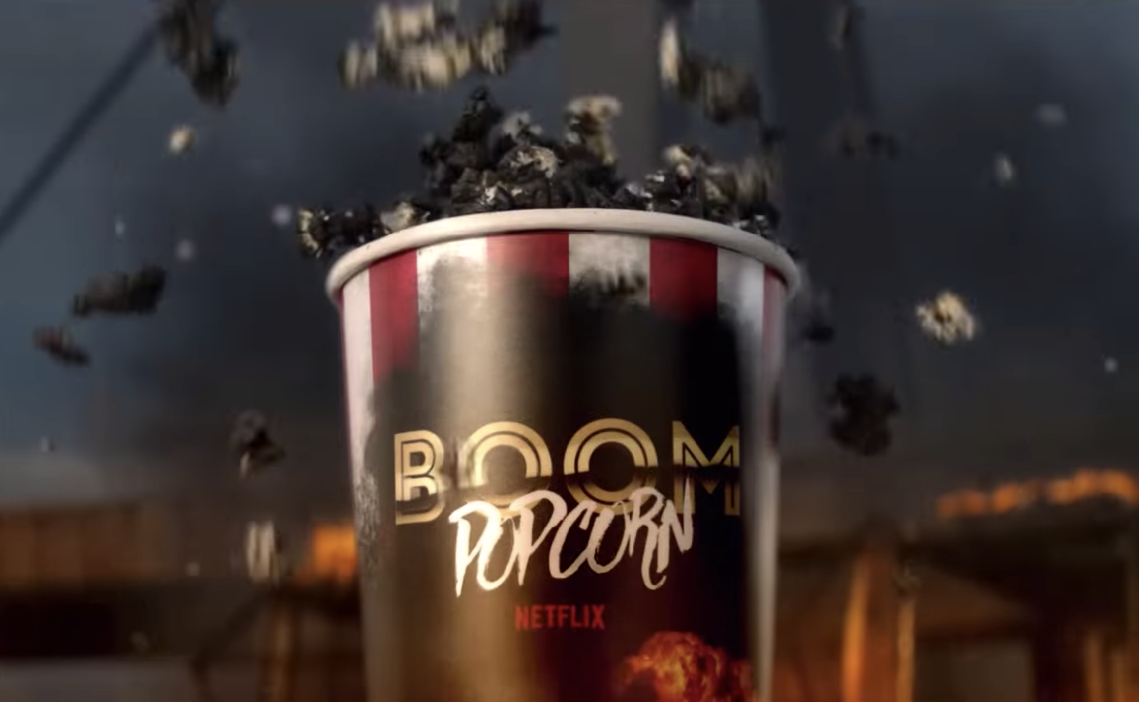 Netflix distribue un pop corn fabriqué grâce aux explosions du film 6 ...