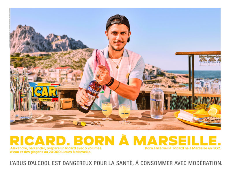 Ricard revient à ses origines marseillaises dans une pub pleine de soleil