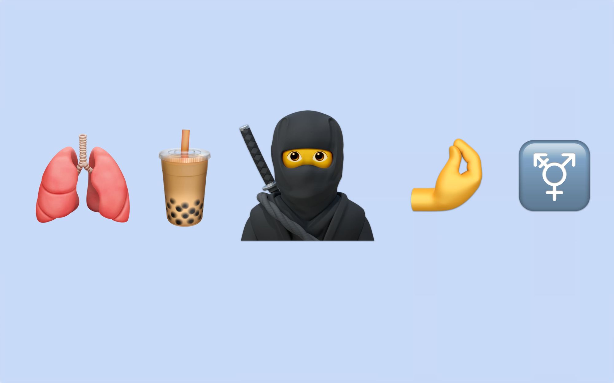 Apple dévoile quelques-uns des nouveaux emojis de 2020