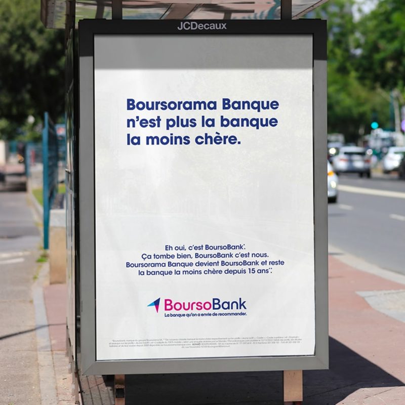 Boursorama Banque change d'identité et devient BoursoBank