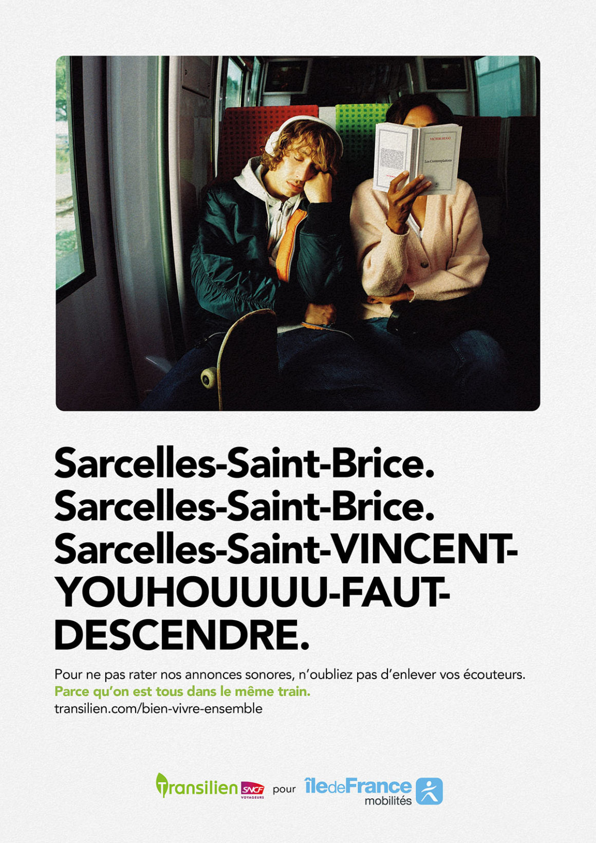 Transilien SNCF lance une campagne pleine d'humour pour tacler les ...