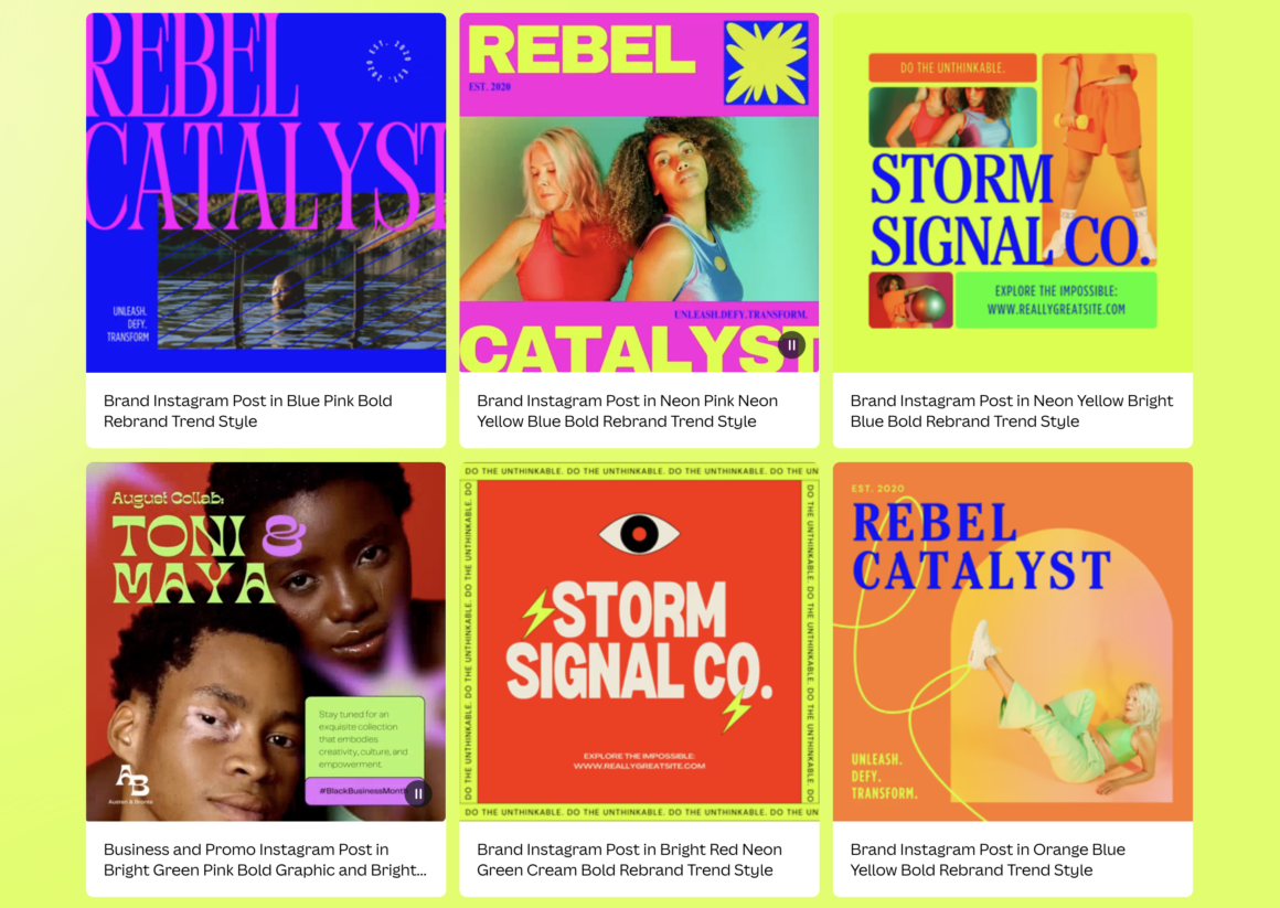 Canva dévoile les 5 tendances graphiques de 2024