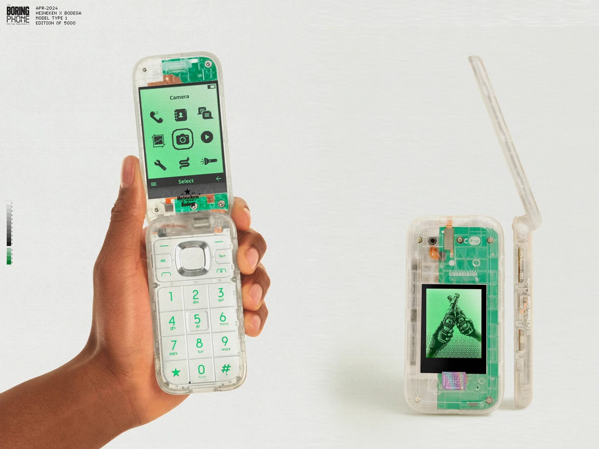 Heineken dévoile le "Boring Phone" pour encourager les connexions réelles