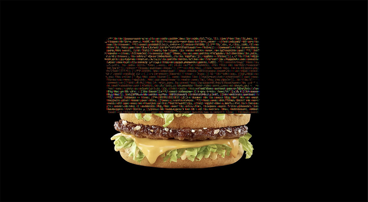 McDonald's vous met au défi de trouver des codes promos dans du code