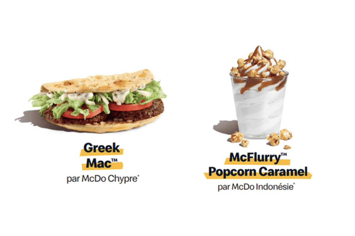 McDonald’s s’invite aux JO de Paris 2024 avec des recettes du monde entier