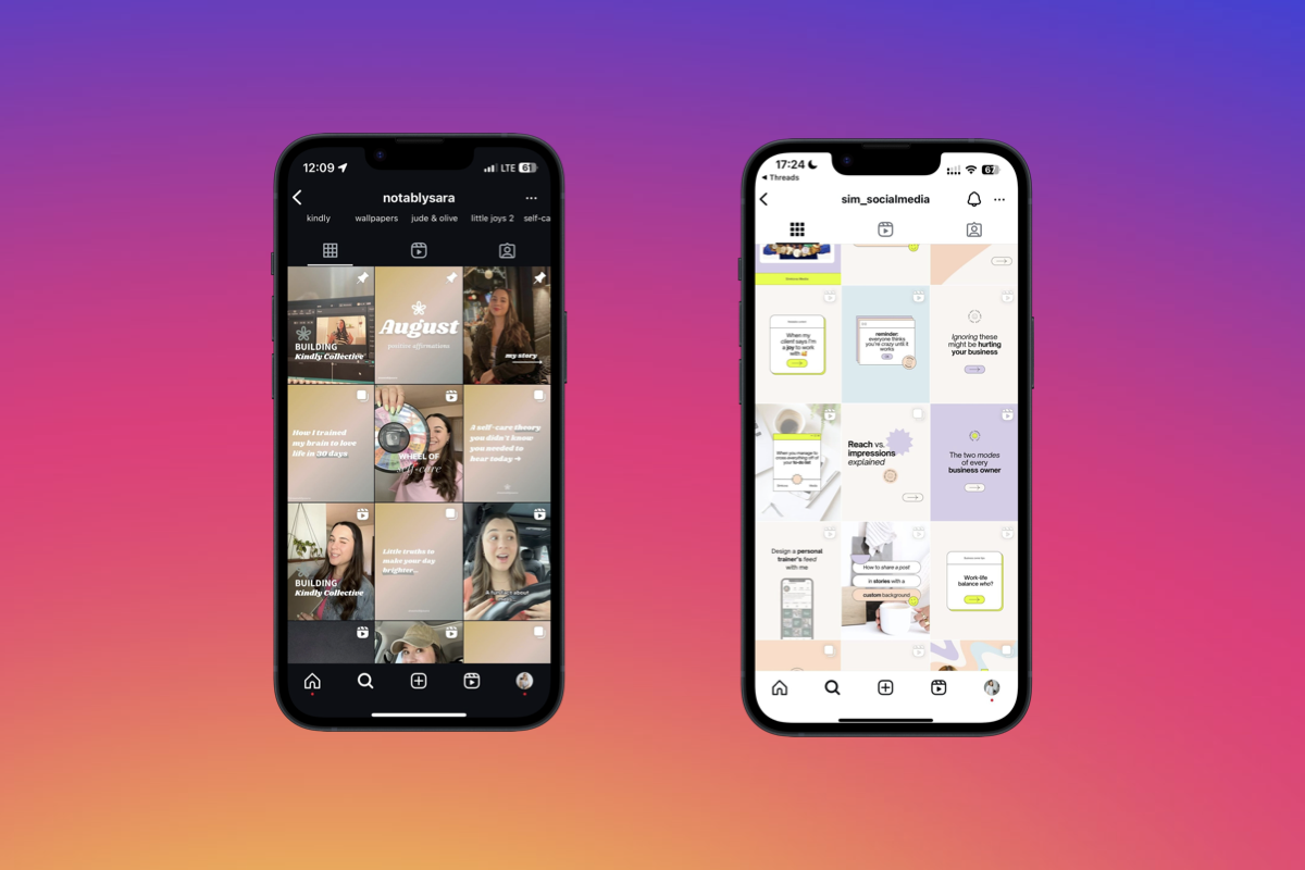 Instagram va révolutionner la grille de vos profils avec un format vertical