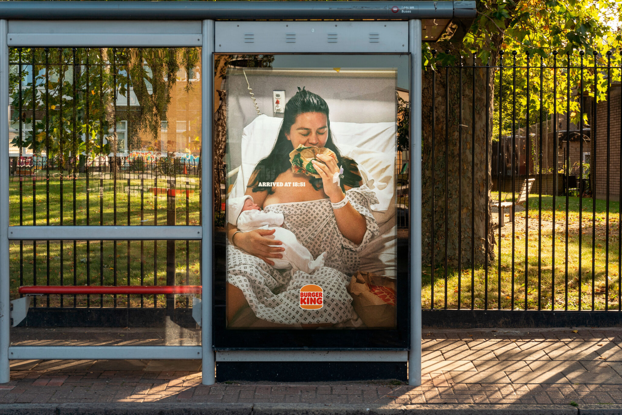 Burger King célèbre le plaisir des repas post-accouchement dans sa ...