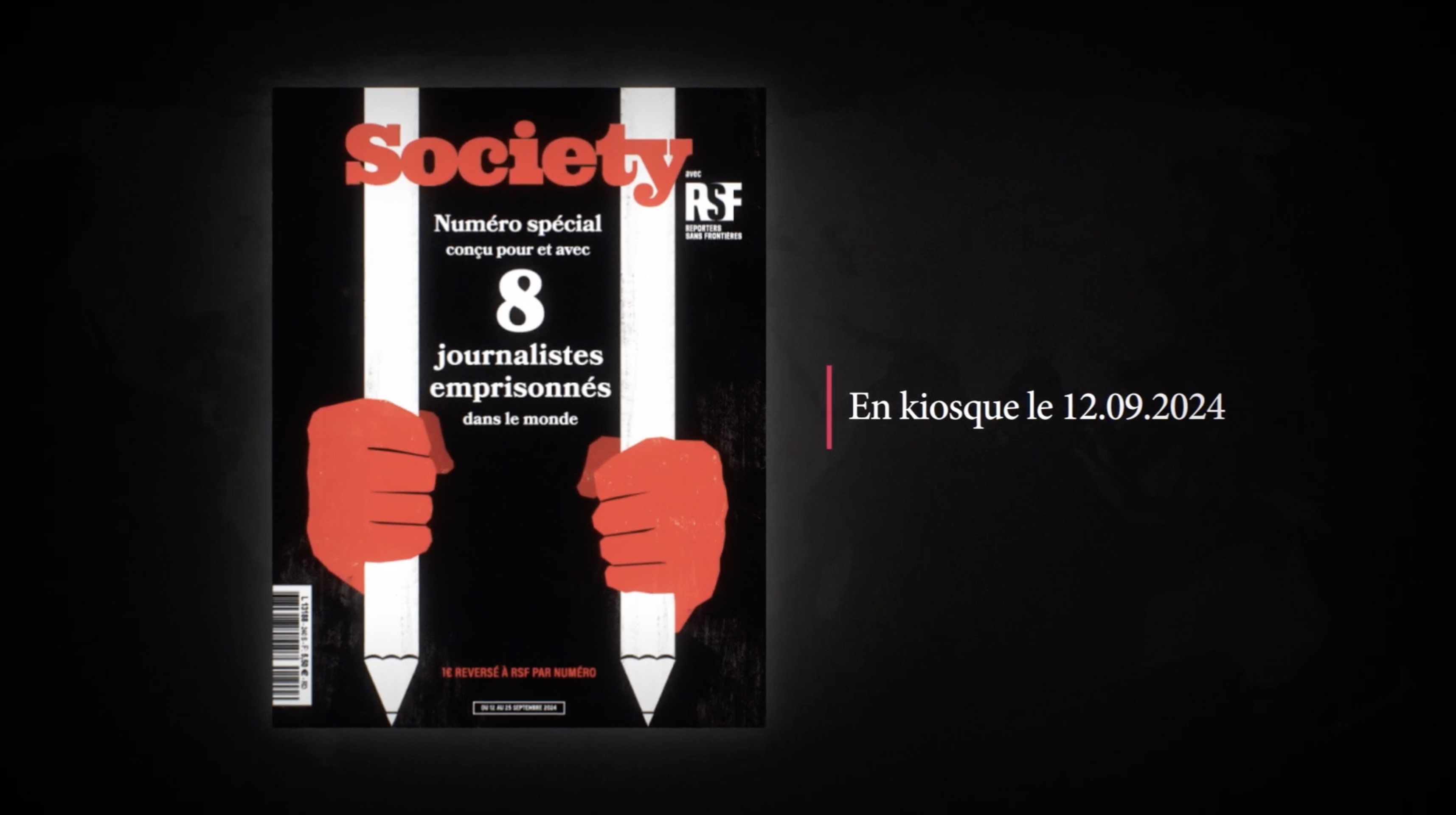 Society et Reporters sans frontières font écrire un magazine par des ...