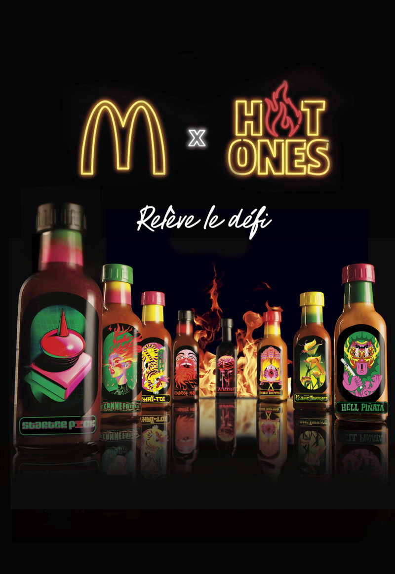 McDonald’s et Hot Ones s’associent et dévoilent 3 sauces exclusives en France