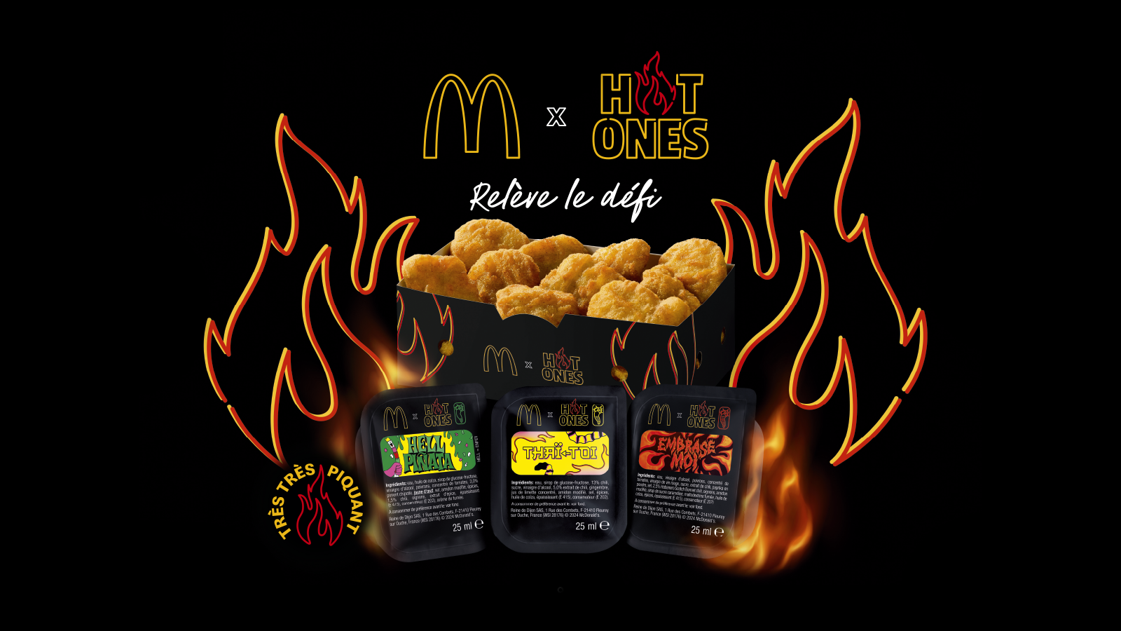 McDonald’s et Hot Ones s’associent et dévoilent 3 sauces exclusives en ...