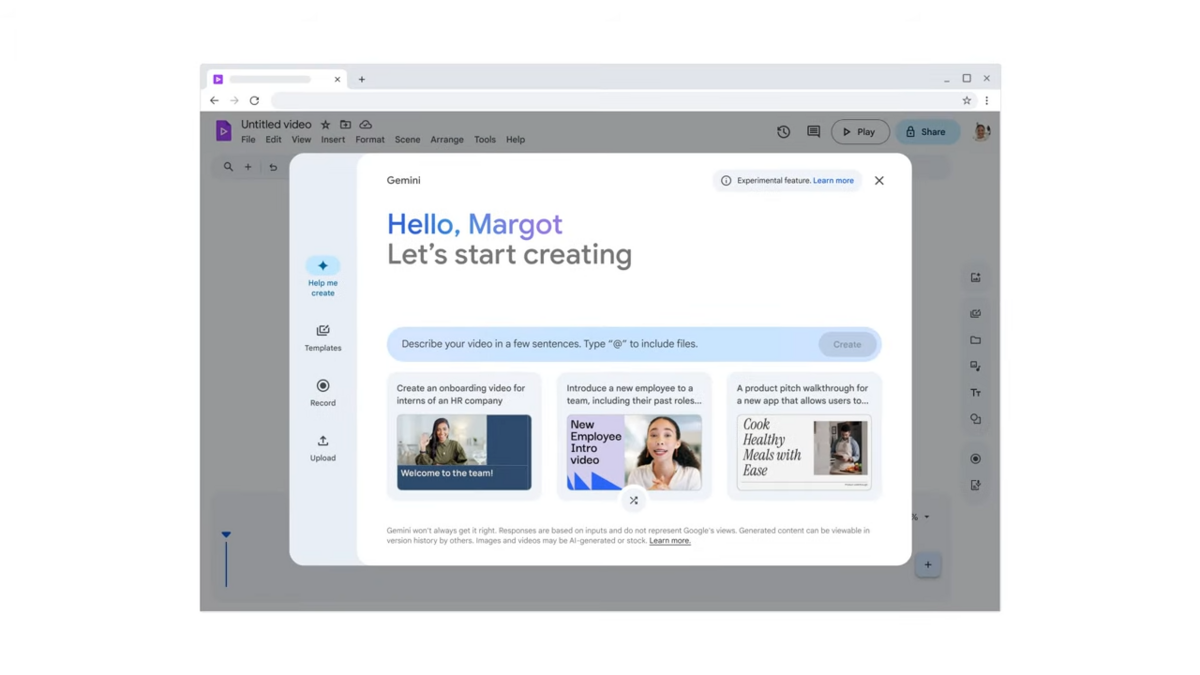Google lance Google Vids, un outil de montage vidéo boosté à l'IA