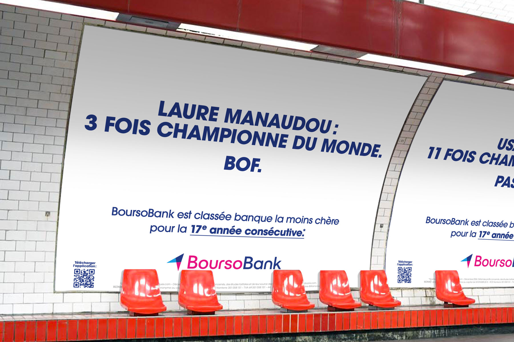 BoursoBank et Buzzman écrasent les records dans cette campagne d'affichage