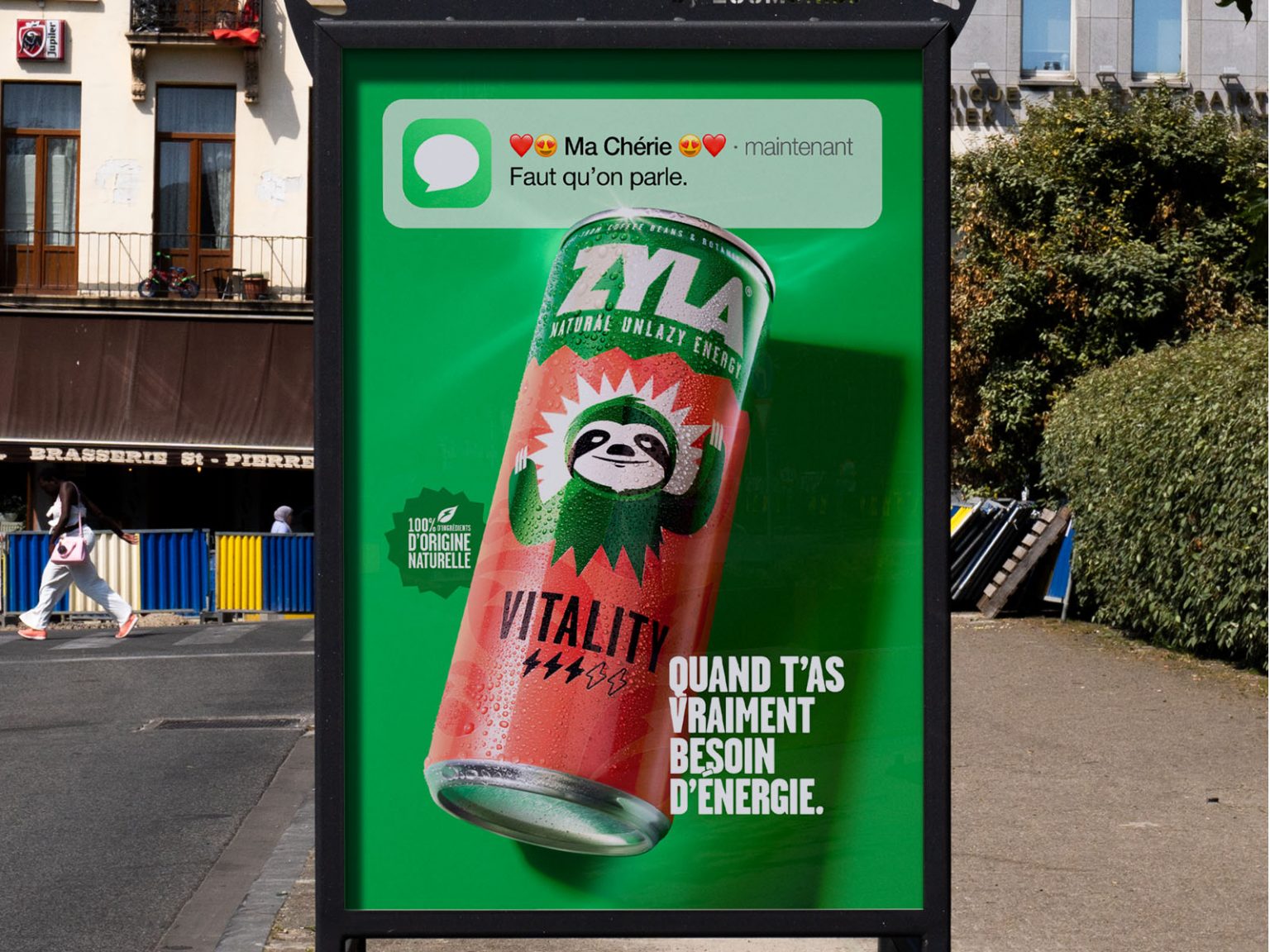 Zyla et Buzzman transforment vos pires notifications en énergie positive