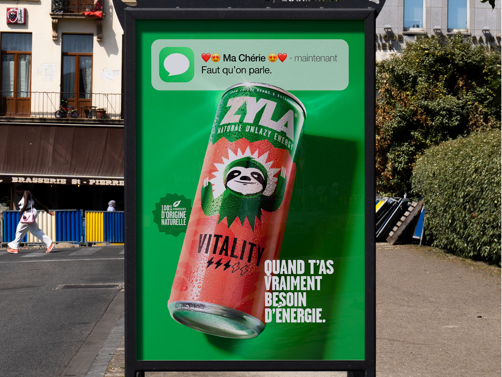 Zyla et Buzzman transforment vos pires notifications en énergie positive