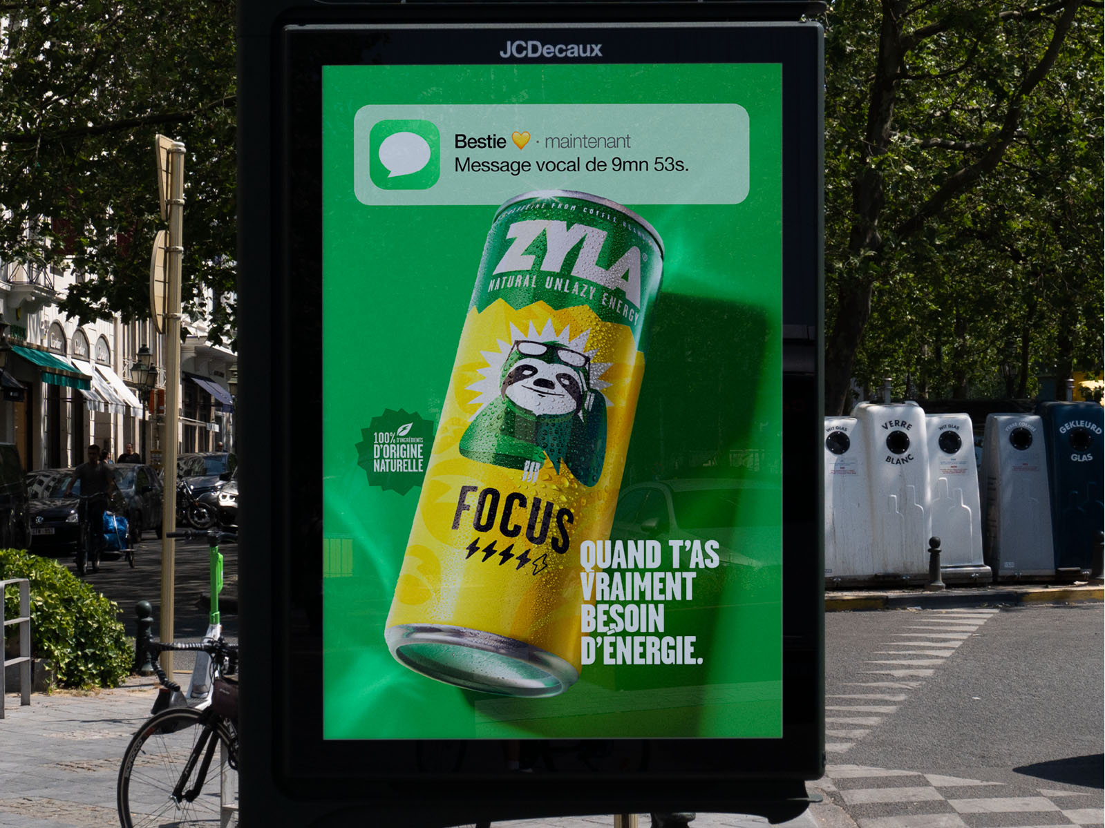 Zyla et Buzzman transforment vos pires notifications en énergie positive