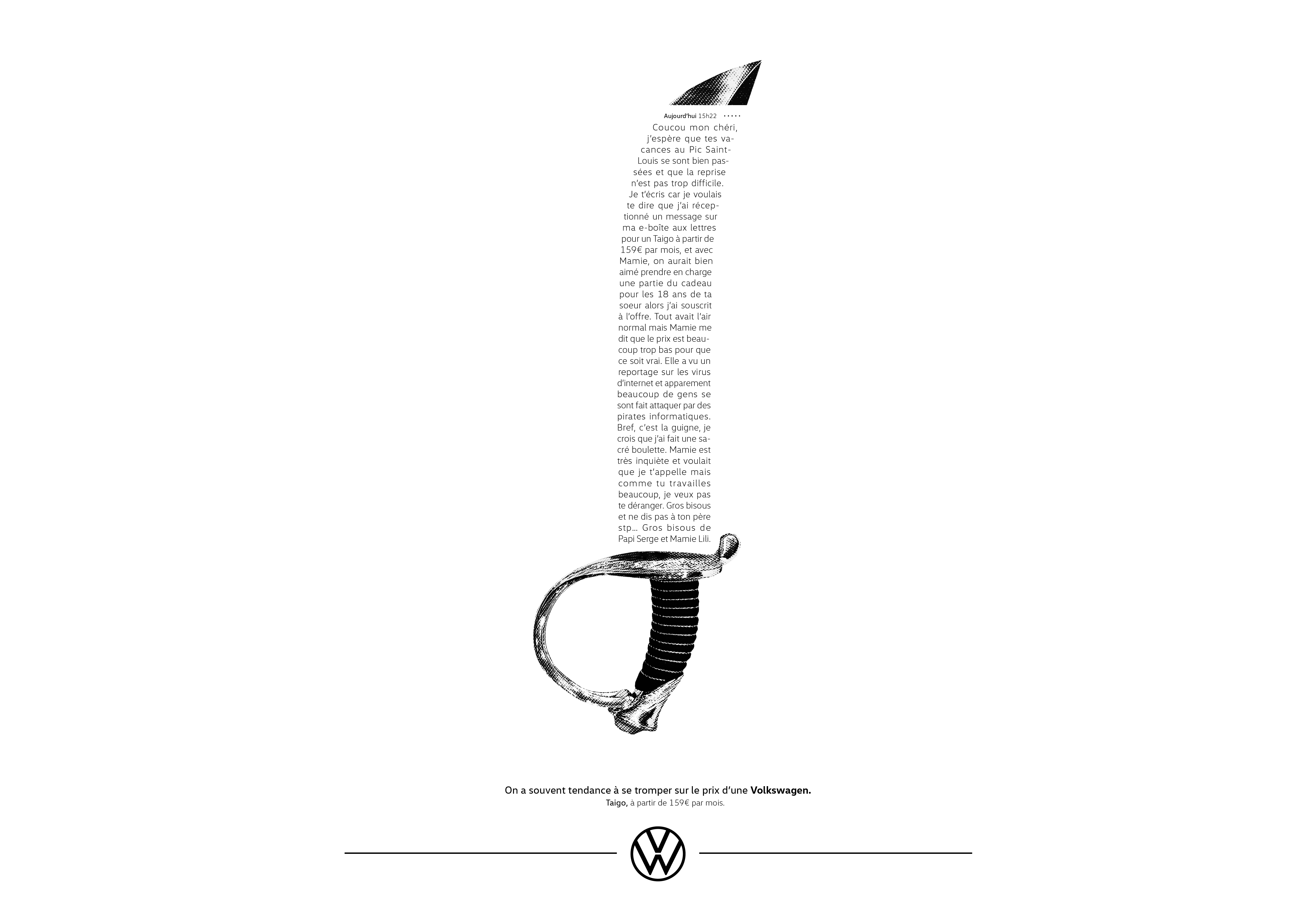 Volkswagen joue avec les arnaques en ligne dans une campagne pleine d ...