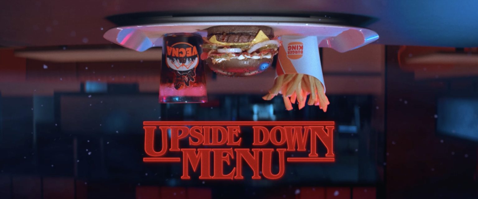 Burger King lance un menu Stranger Things accessible qu'en retournant ...