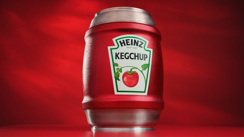 Heinz lance un fût de ketchup de plus de 3 litres pour le Super Bowl