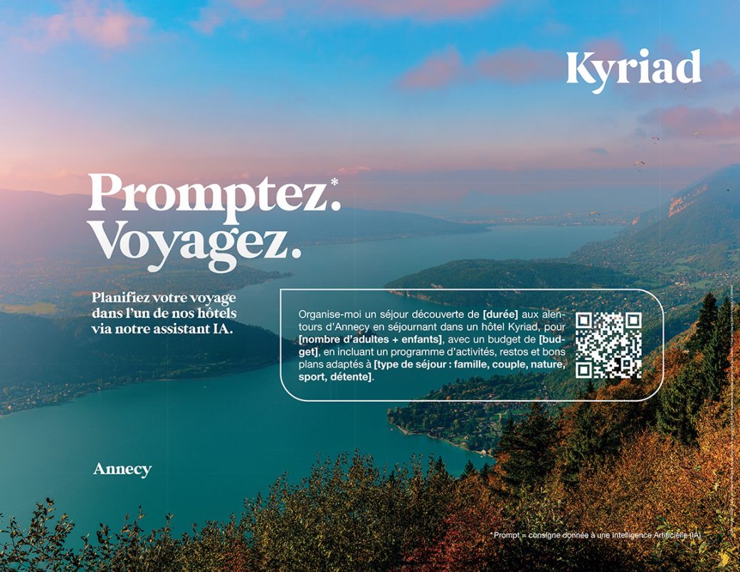 Kyriad et Change transforment l'IA en agence de voyage avec "Promptez ...