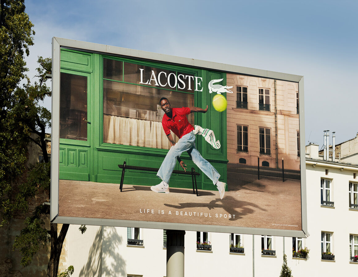 Lacoste transforme Paris en court de tennis dans sa nouvelle campagne ...